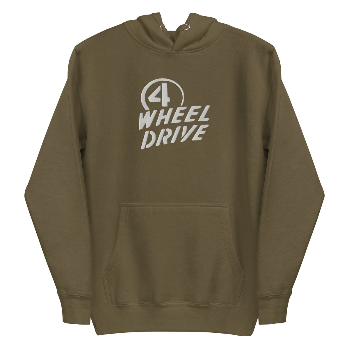 4-Wheel Drive Logo Hoodie – Brennan's Garage